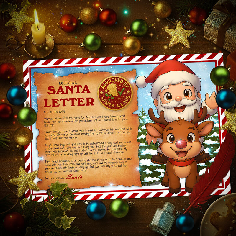 Magical Personalized Letters from Santa and His Elves