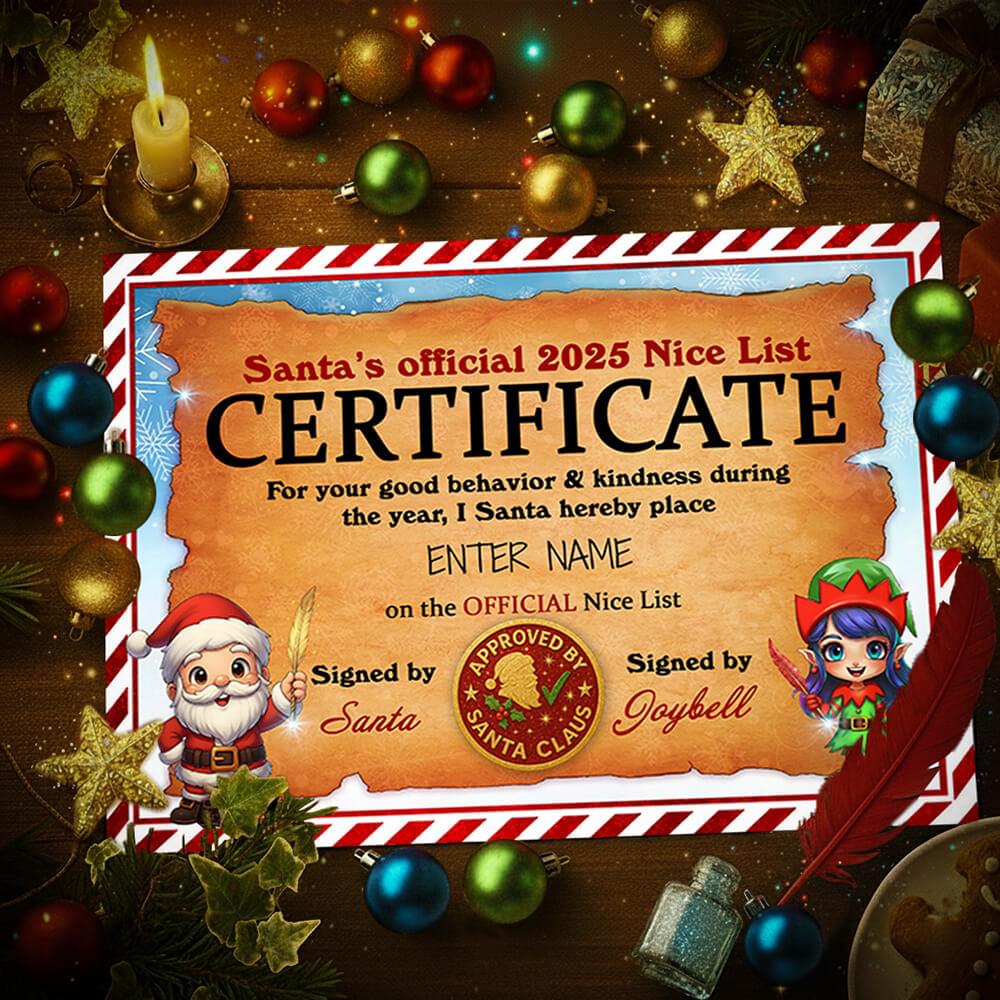 Magical Personalized Letters from Santa and His Elves